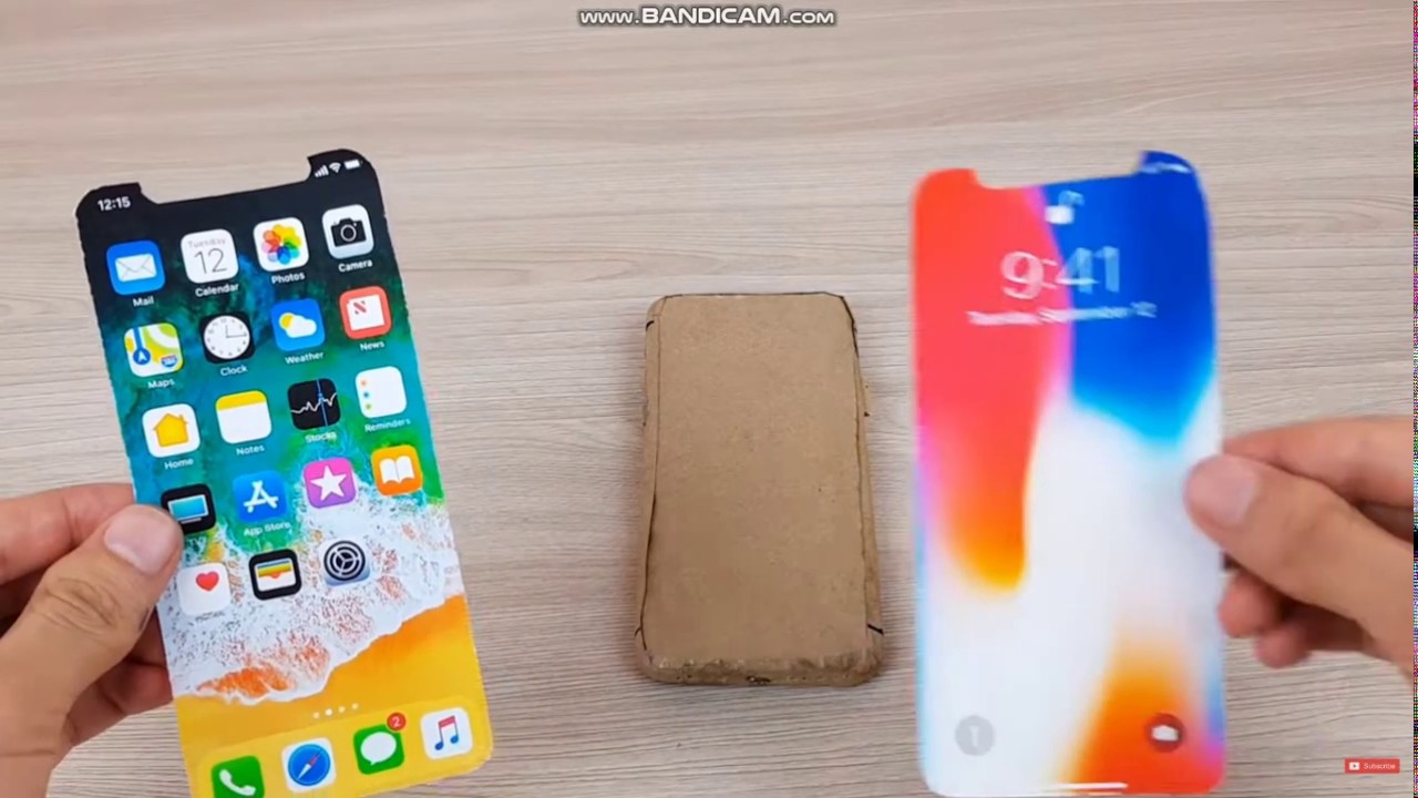 iPhone X. DIN CARTON. - YouTube