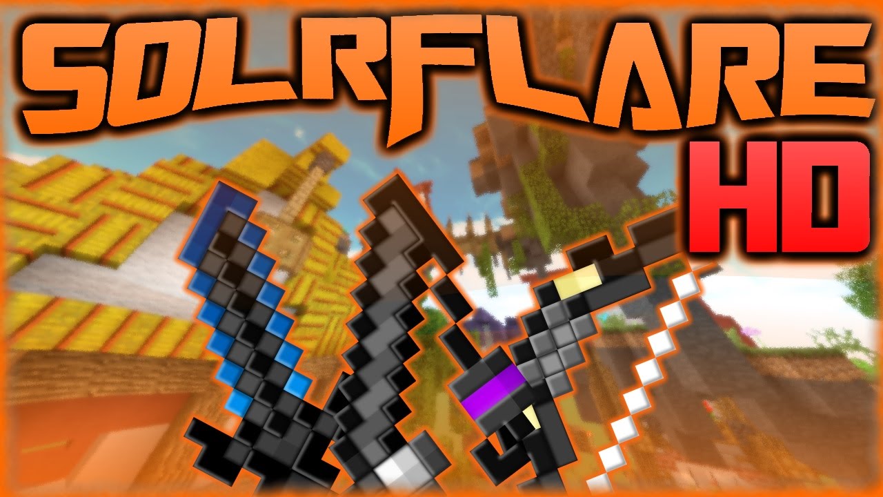 Solrflare Default Edit (HD) | Minecraft Pvp Texture/Resource Pack Minecraft Versions 1.9/1.8/1.7 ...