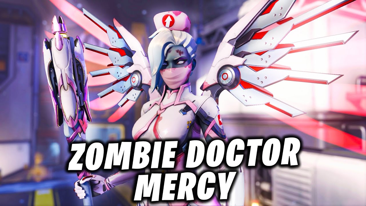 Zombie Doctor Mercy Epic Shop Skin - Overwatch 2 Season 7 - YouTube