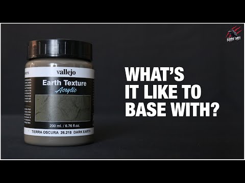 VALLEJO EARTH TEXTURE DARK EARTH - What's It Like To Base With? - YouTube