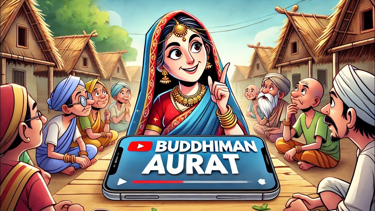 BUDDHIMAN AURAT | बुद्धिमान औरत | Hindi Story| Cartoon Kahani| Moral ...