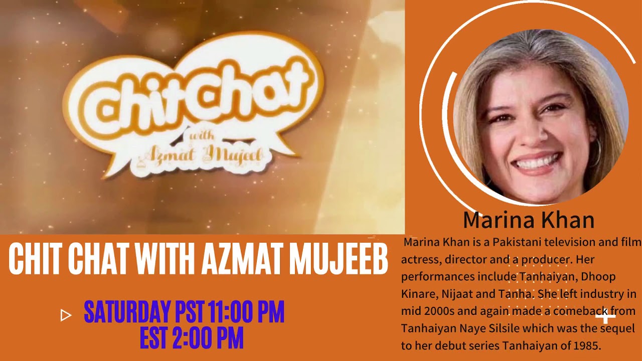 Chit Chat With Azmat Mujeeb (Marina Khan) - YouTube
