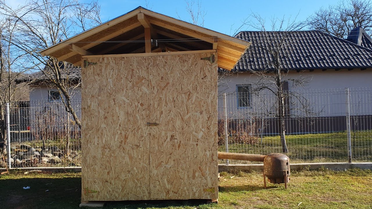 ‼️CEA MAI RAPIDĂ SI EFICIENTĂ AFUMATOARE‼️CUM SE CONSTRUIESTE O ...