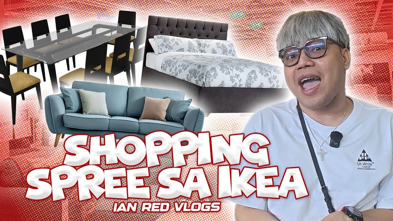SHOPPING SPREE SA IKEA! | Ian Red Vlogs - YouTube