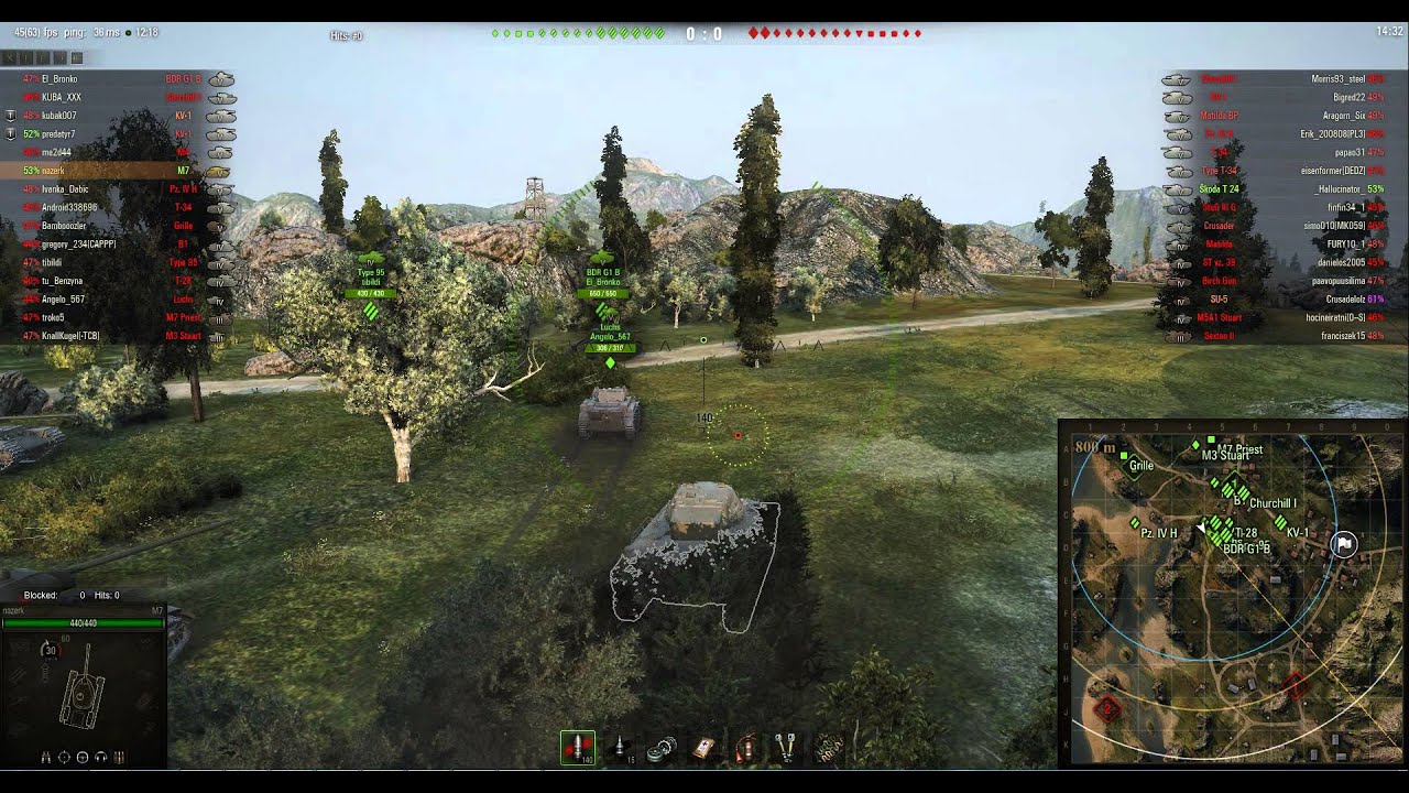 World of Tanks | M7 - American Medium Tank Review - YouTube