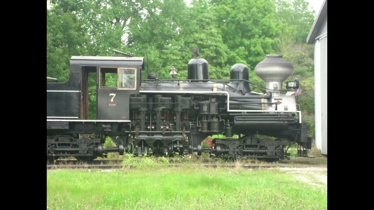 Shay locomotive history - YouTube