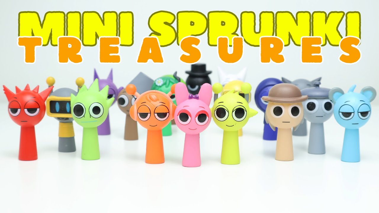 My Mini Sprunki Collection | Cute Sprunki Collectibles 2025 - YouTube