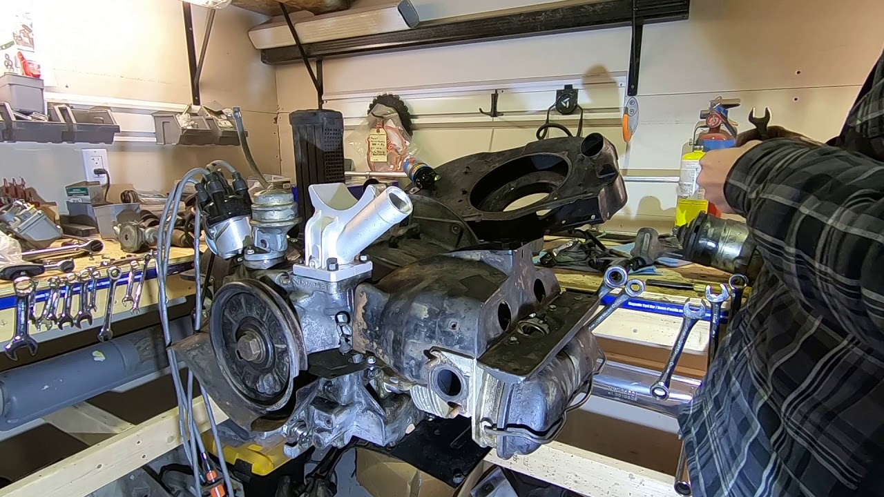 VW - 1500CC Engine Tear Down/Assembly - Part 4 - Final assembly prior ...