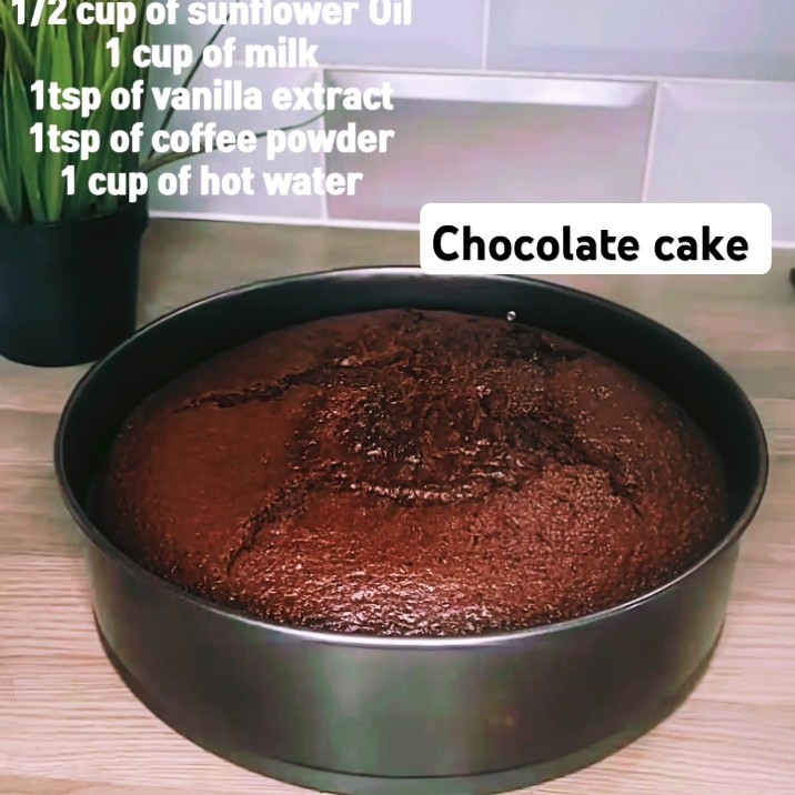 How to bake _Chocolate cake_ perfect chocolate cake recipe. - YouTube