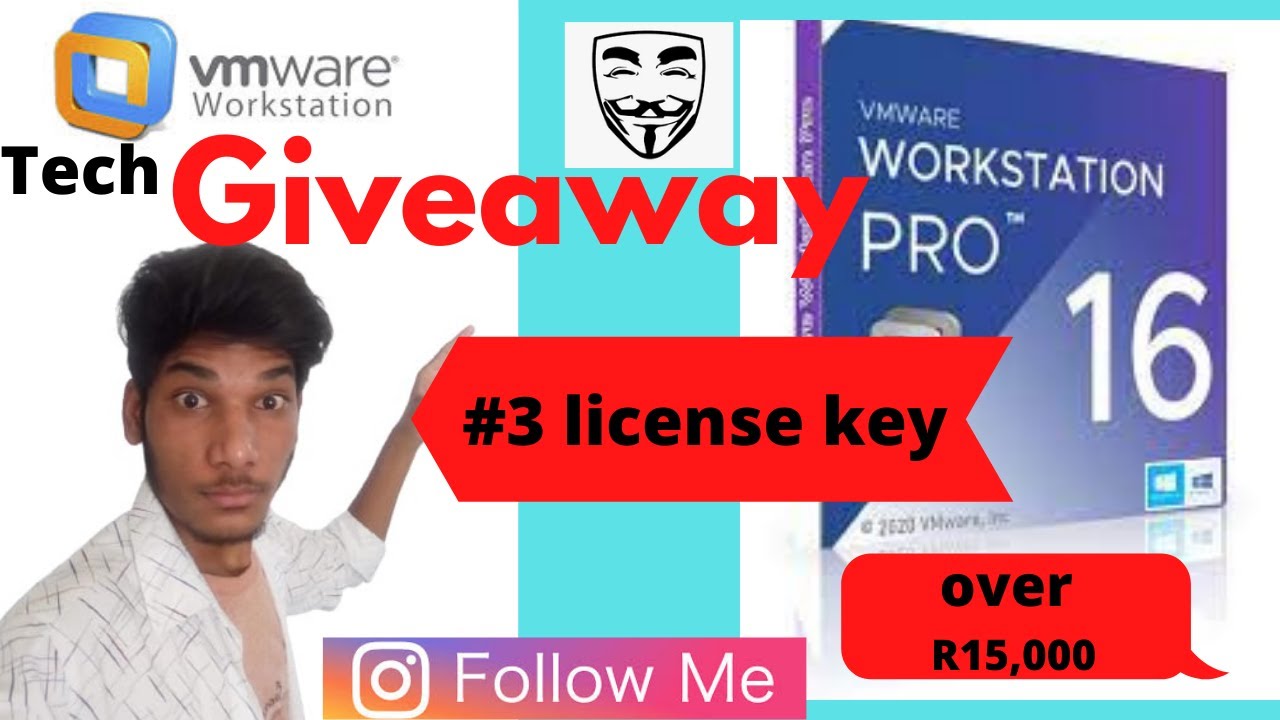 VMware Workstation pro 16 License Key Giveaway || Kali Linux ||Giveaway ...