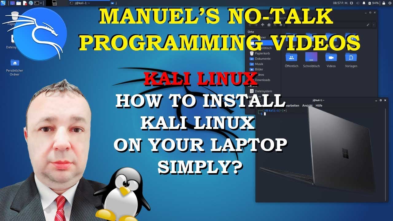 Kali Linux - 1. How to Install Kali Linux on Your Laptop Simply - YouTube