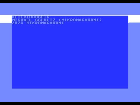 C64 Music: IRQ player thing (With Demo SID) by \n! 31 January 2026 ...