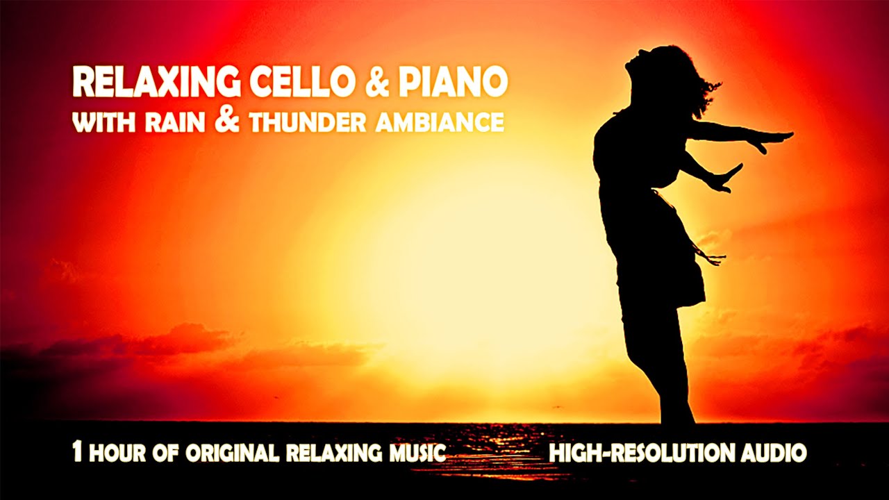 Relaxing cello & piano music for meditating, learning yoga. Michal Lech ...
