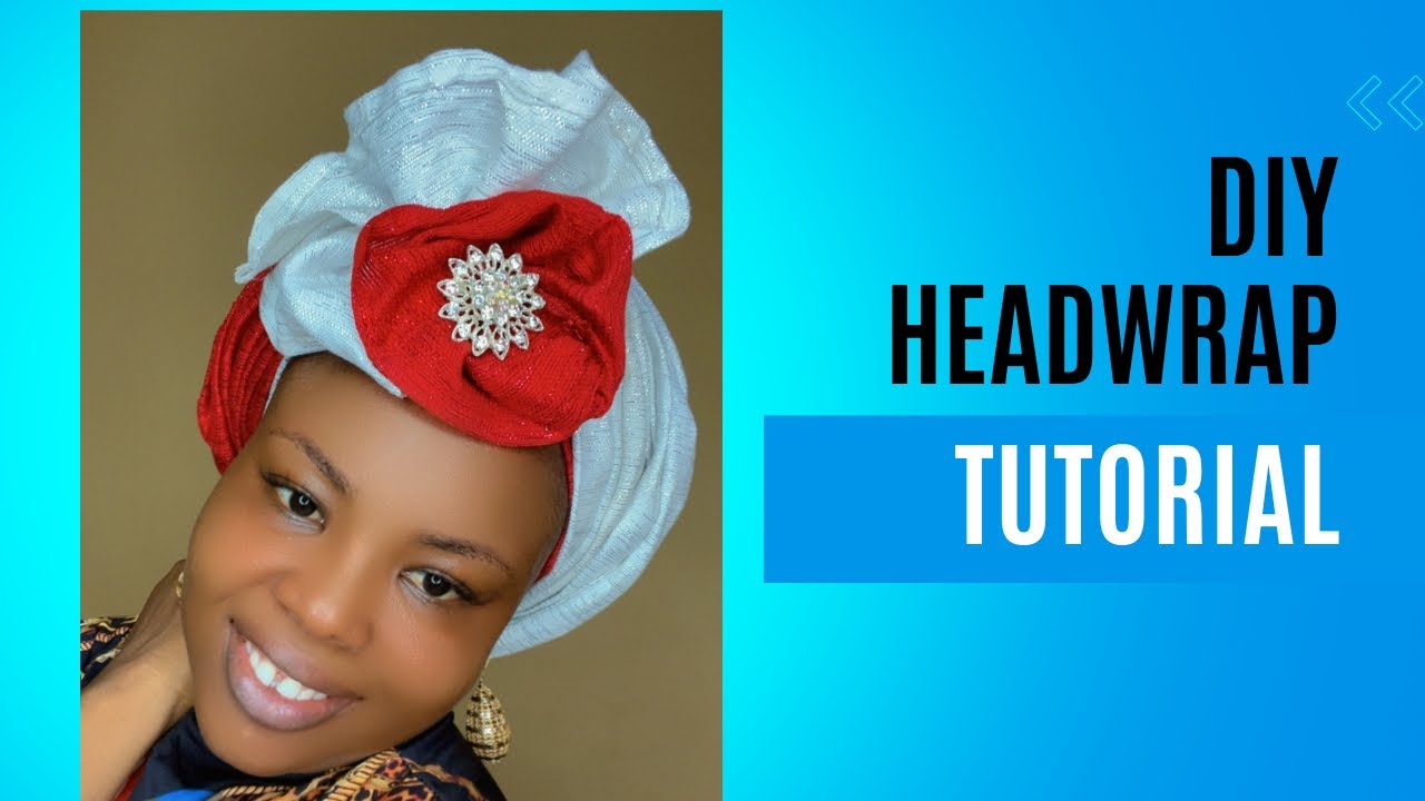 Color combination gele headwrap tutorial #headwrap #turbantutorial #headwraptutorial # ...