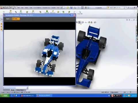 Formula 1 car modeled using Solidworks - YouTube