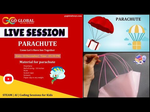 Make a Parachute | STEAM Activity| DIY - YouTube