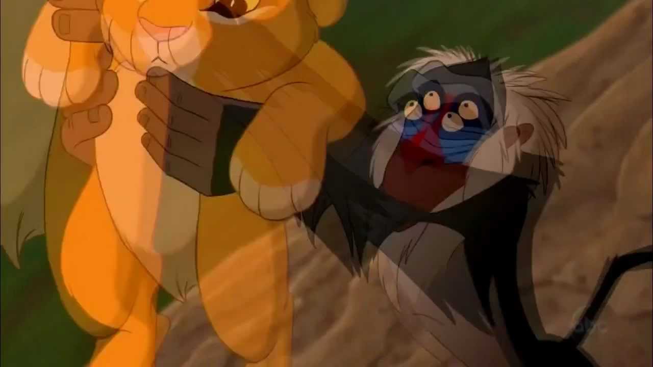 Rafiki drops Simba - YouTube