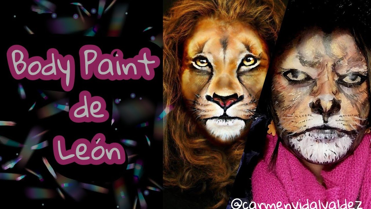 Body paint León - YouTube