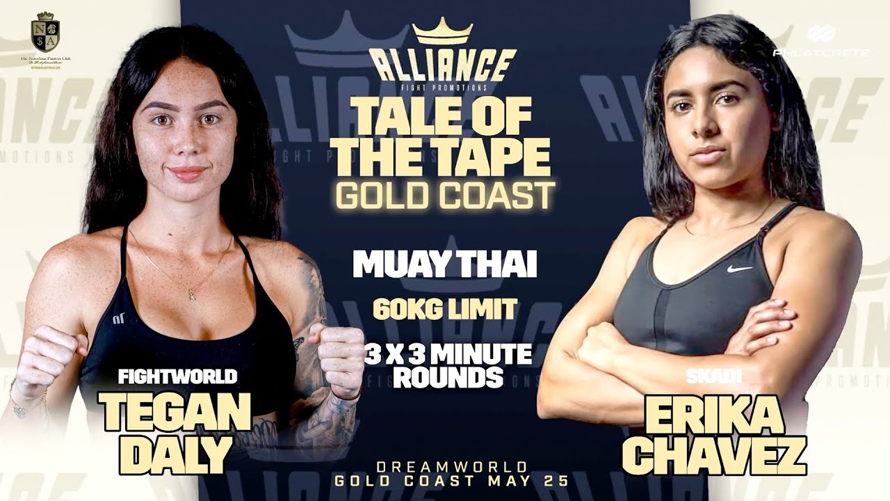 Tegan Daly Vs Erika Chavez - Alliance Muay Thai - YouTube
