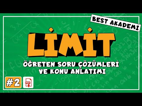 Limit 2 | Konu Anlatımı ve Örnek Soru Çözümleri | PDF Döküman | AYT 2021 |  #limit #ayt #matematik