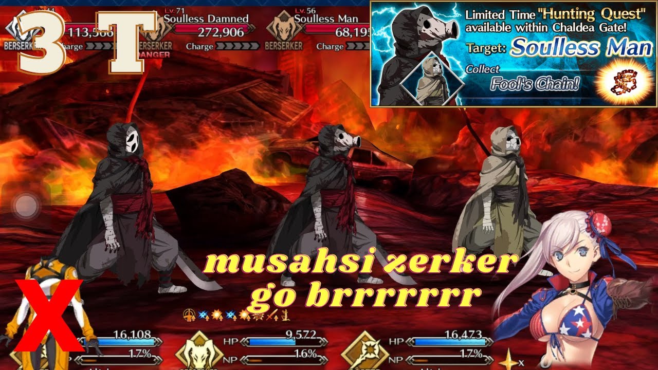 hunting quest 9 | Soulless Man | Day 1 - Chain Farming | 3T | Soulless ...