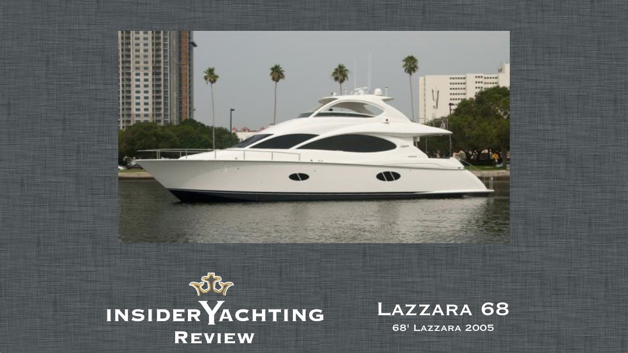 Motor Yacht Lazzara 68 Review - 68' Lazzara Yacht - YouTube