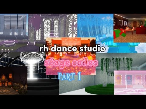 rh dance studio stage codes parte 1 - YouTube