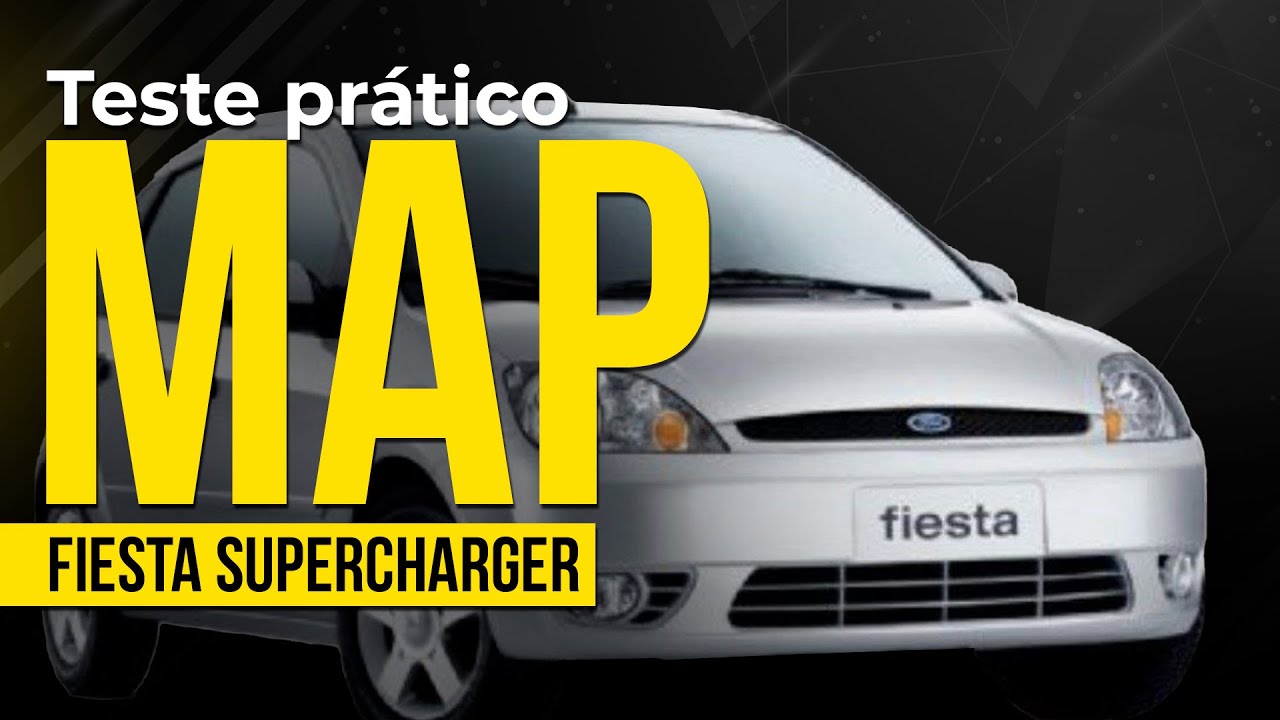 Teste prático MAP FIESTA SUPERCHARGER - YouTube