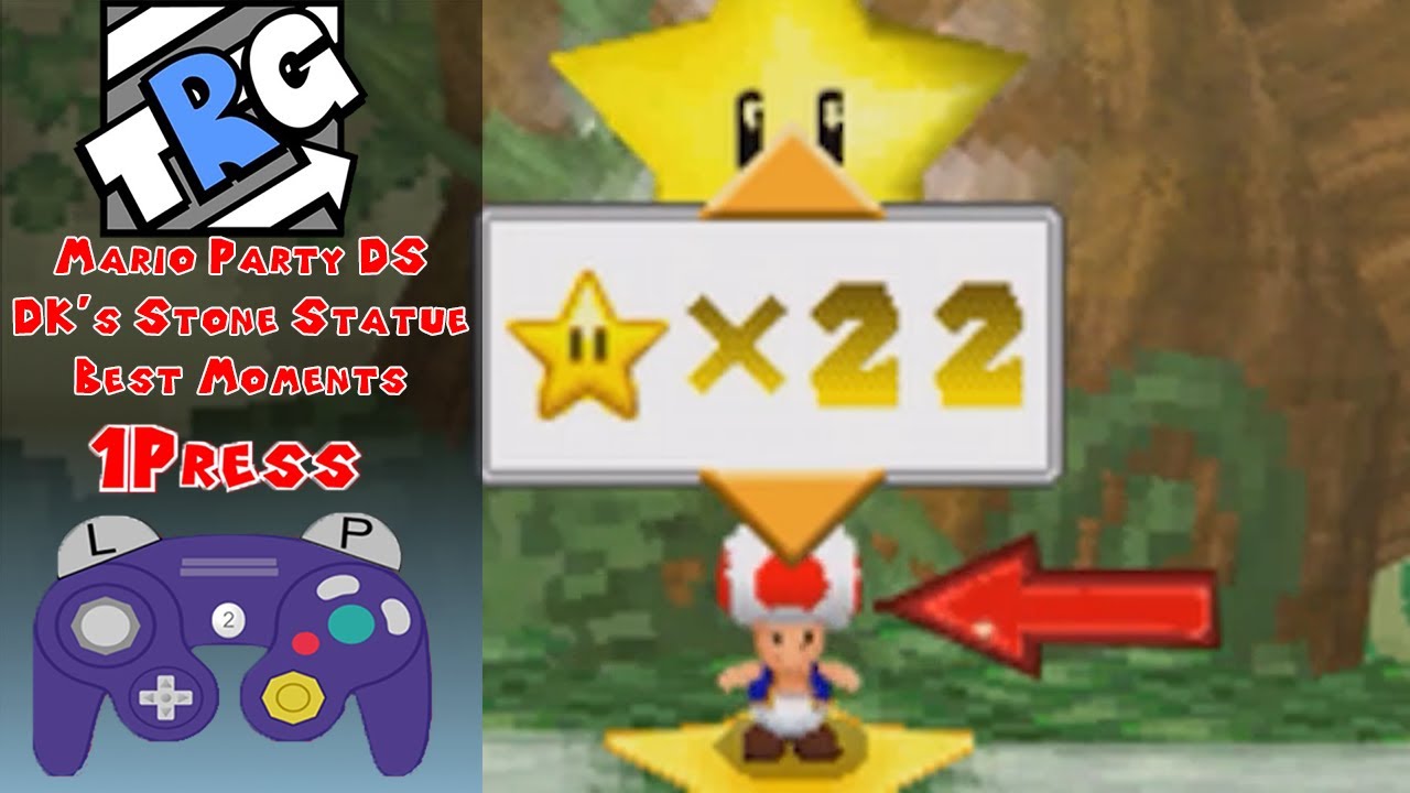 TheRunawayGuys - Mario Party DS - DK's Stone Statue Best Moments - YouTube