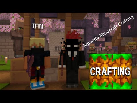 Jugando Minecraft Crafting con mí primo Ian/Minecraft trucho - YouTube