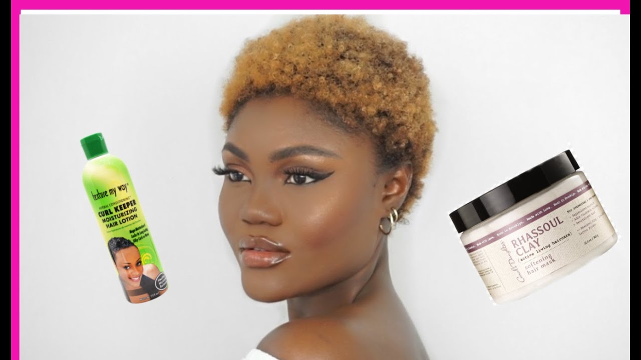 {How to } my Natural hair routine/ style / 4c hair - YouTube