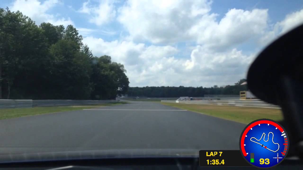 Few laps of Thompson Speedway road course - YouTube
