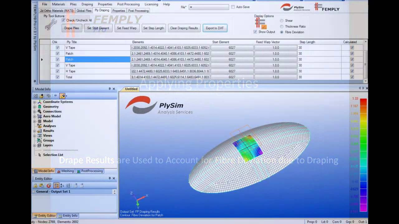 FEMPLY Pro - Ply Based Moderlling and Composite Post-Processing in FEMAP - YouTube
