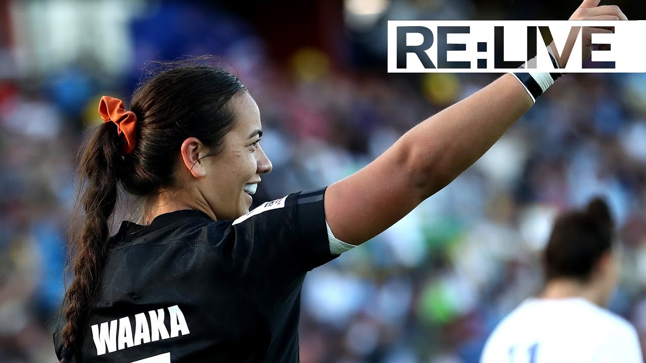 RE:LIVE: Stacey Waaka scores off great set move in Sydney! - YouTube