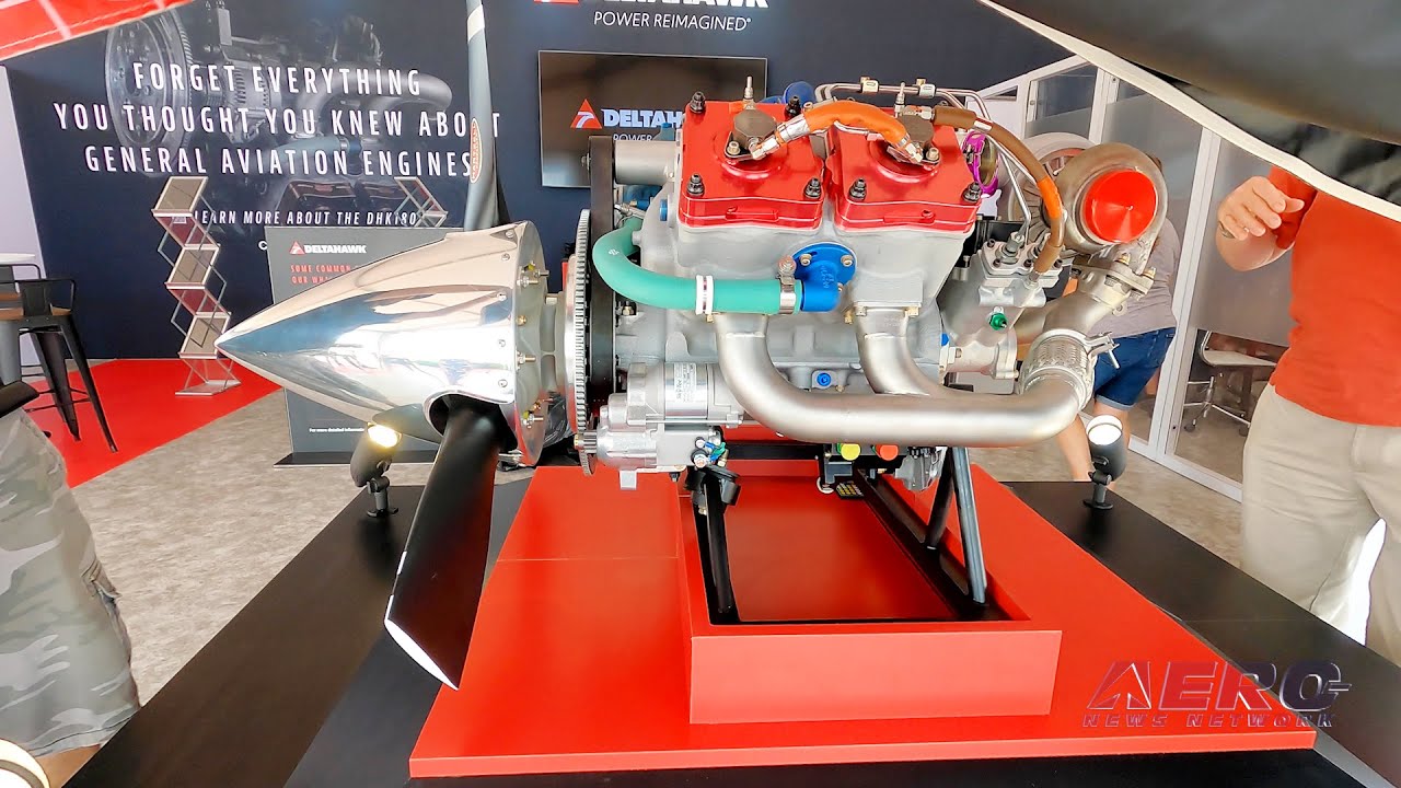 Aero-TV: DeltaHawk Aero Engine Defies Convention - YouTube