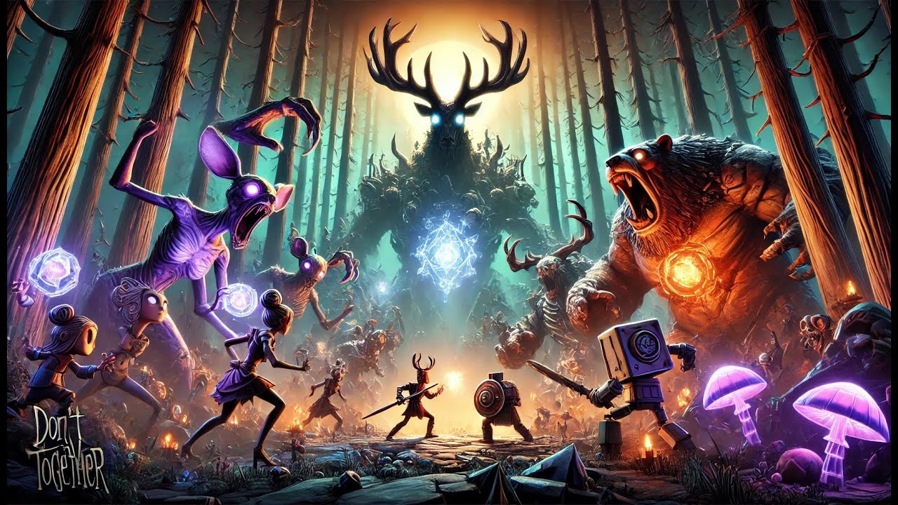 Don't Starve Together: EPIC BOSS BATTLE ROYALE! 💥 Crystal Deerclops vs ...