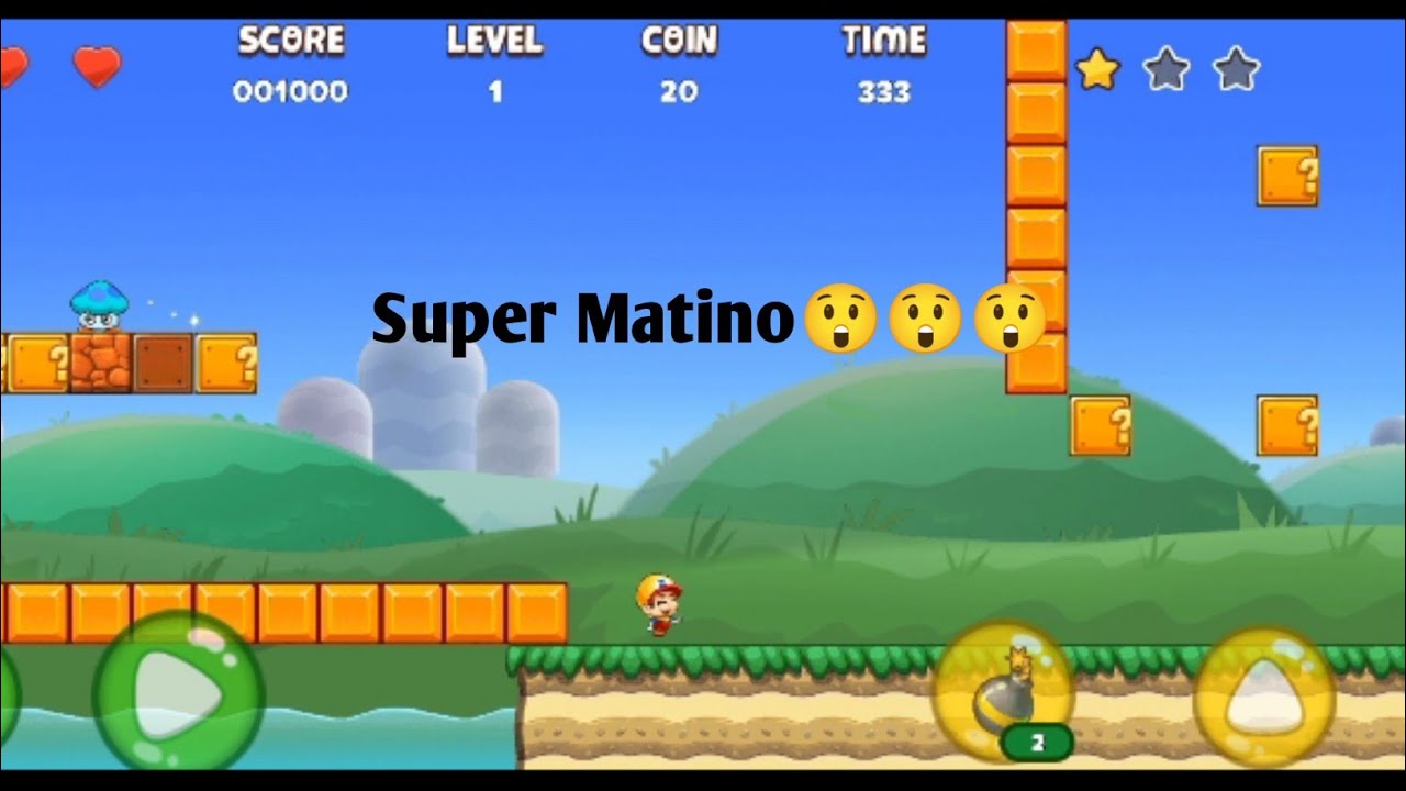 Super Matino Gameplay level 1 - YouTube
