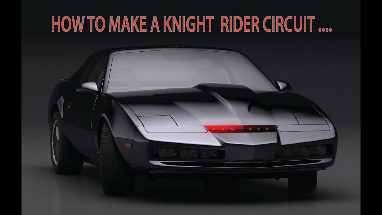 HOW TO MAKE A KNIGHT RIDER CIRCUIT ON BREADBOARD - YouTube