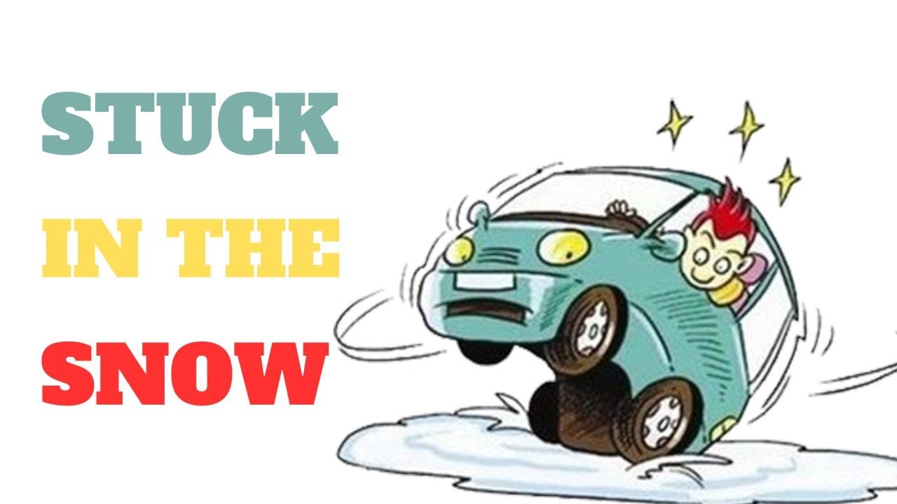 Car Stuck in the Snow! Fun Winter Adventure for Kids! - YouTube