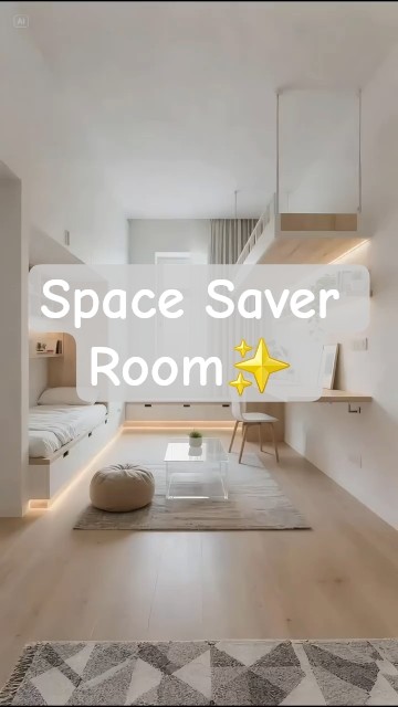 Ultimate Space Saver Room Design 🏠 🛏️ #masterbedroom #luxuryhome # ...