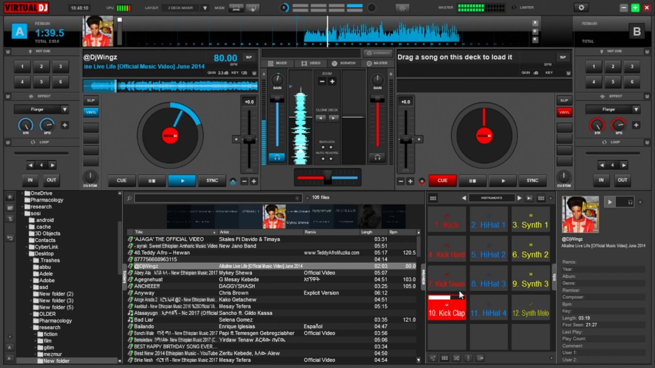 how to record music in virtual dj - YouTube
