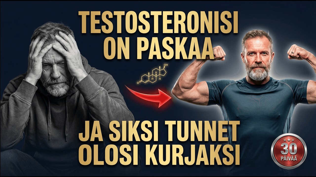 Testosteronitasosi on roskaa, ja siksi tunnet olosi roskaksi. - YouTube