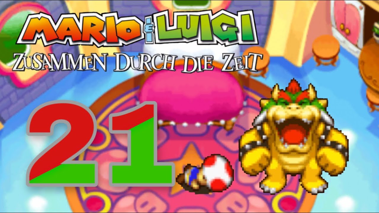 Déjà-vu! Bowser entführt Peach | Mario und Luigi Zusammen durch die ...