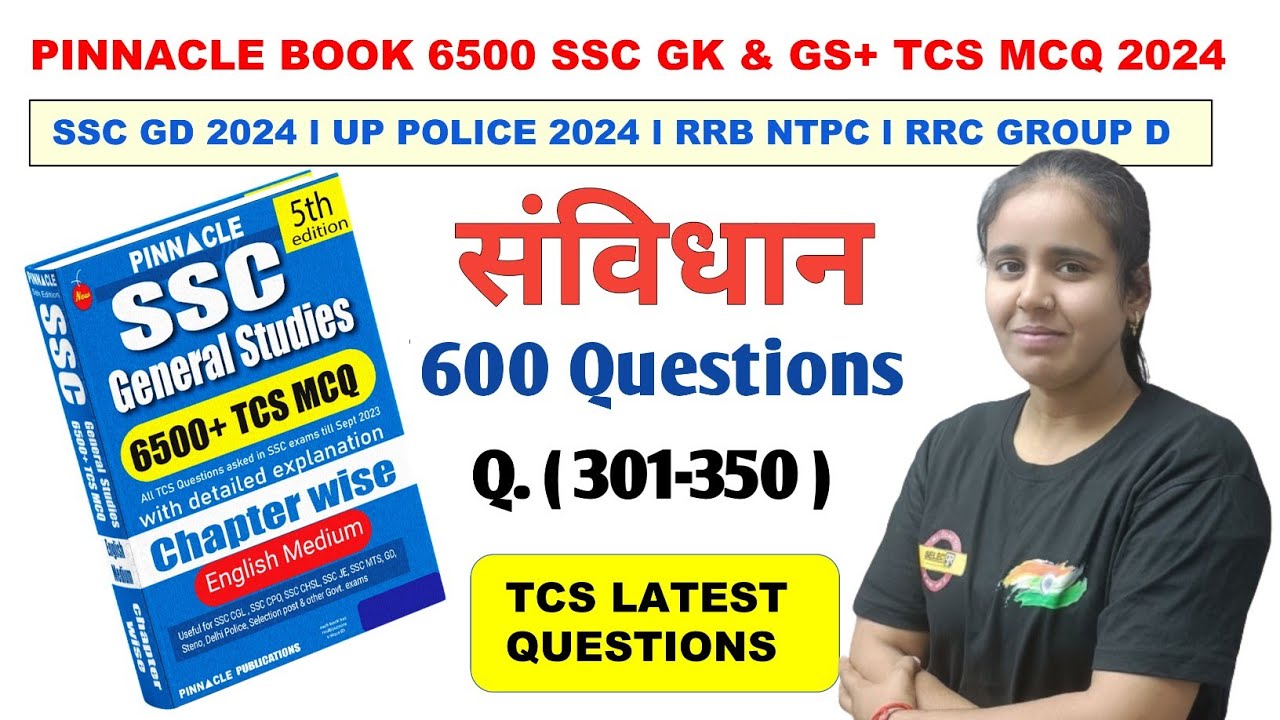 Pinnacle SSC GS 6500 5th Edition book & solutions l Complete Polity ...