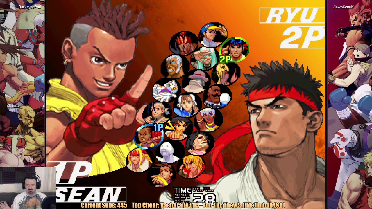 SF 30th Anniversary Collection Launch: 1st SF3: 3rd Strike gameplay pt5 ...