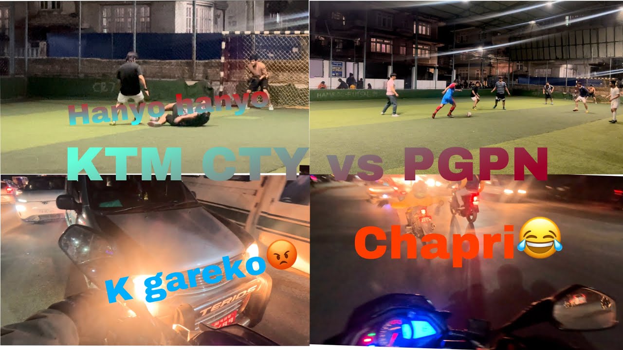 Kasto hepeko hola 😡 | futsal match with PGPN | Aachama ko manxe @Tamang ...