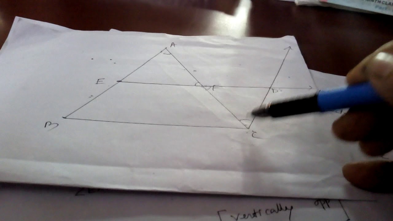 Mid-point theorem - YouTube
