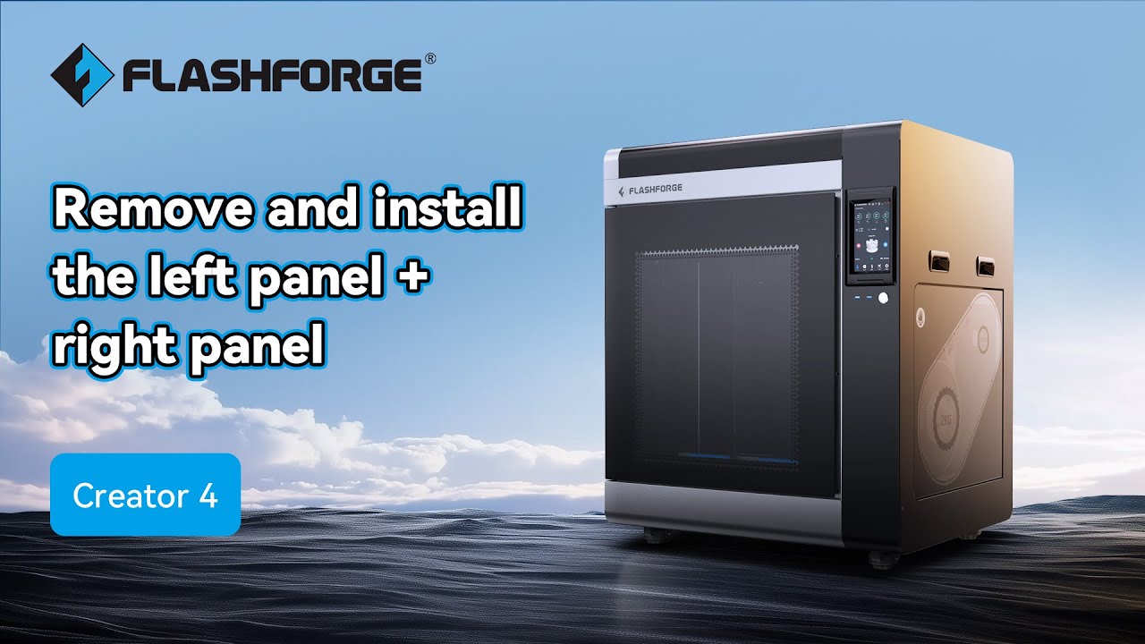 Remove and install the left panel + right panel - YouTube