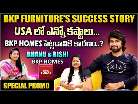 BKP Homes Bhanu, Rishi EXCLUSIVE Interview | BKP Homes Videos |BKP Homes Bhanu Love Story|TIME TODAY