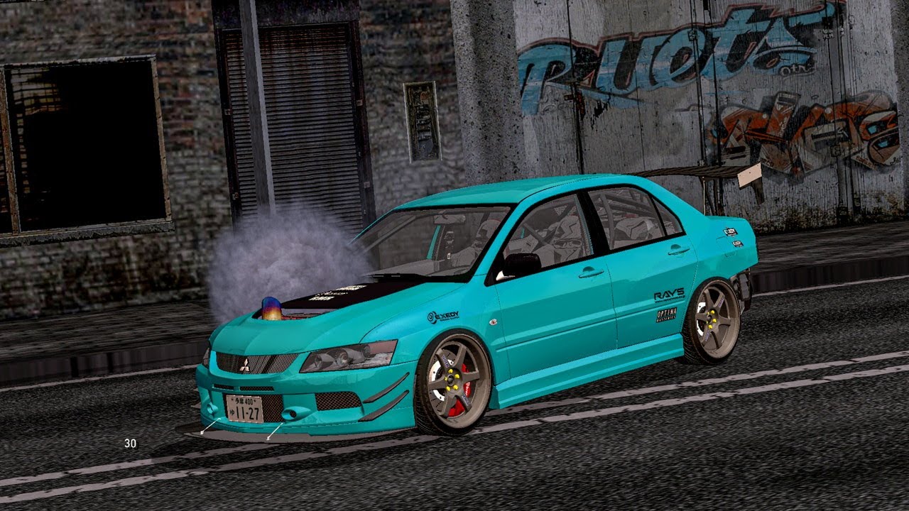 Lancer EVO IX Hood Exit Exhaust (Trondol) GTA SA Android - YouTube